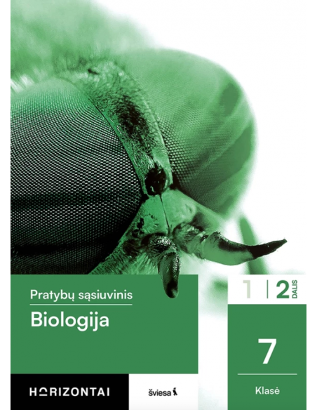 Biologija. Pratybų sąsiuvinis 7 klasei, 2 dalis, serija Horizontai - Ugdymui.lt